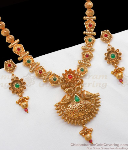 Real Gold Pattern Jimmiki Kammal Design For Grand Function ER1903