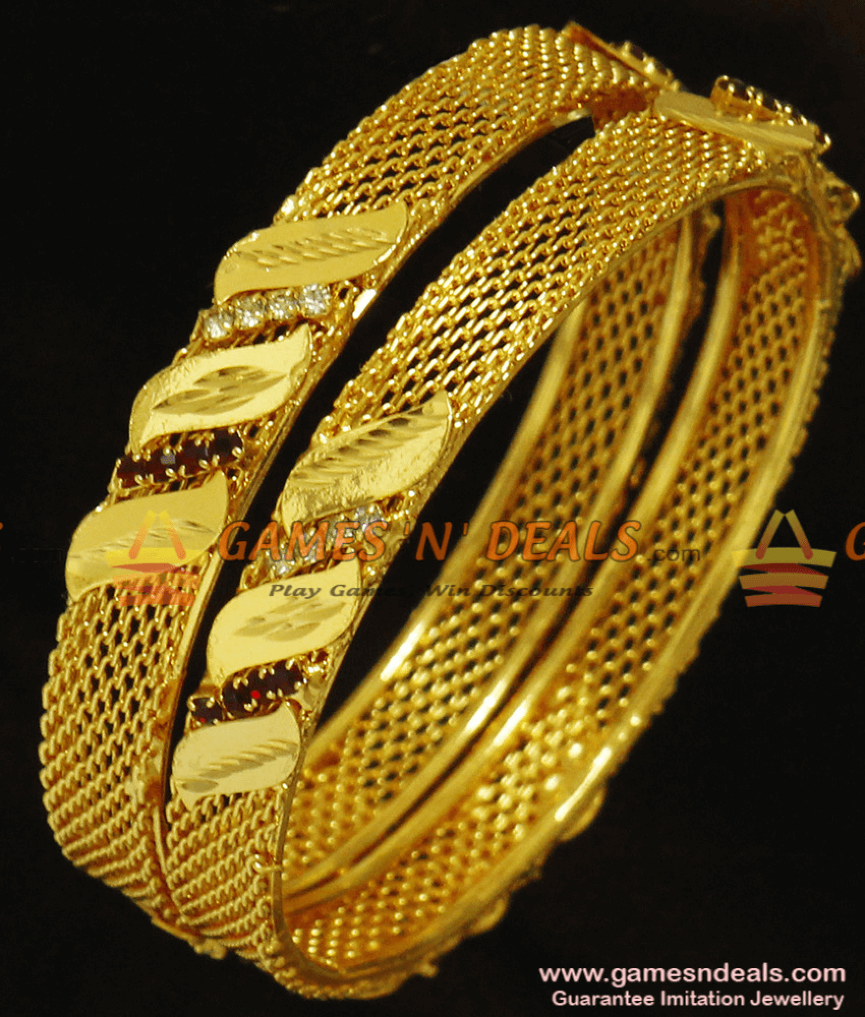 Kerala Pattern Stone Bangles for Women Buy Online