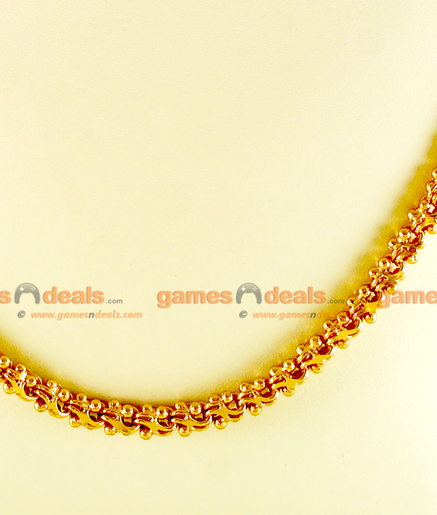 CHRT19-LG - 30 inches Gold Plated Jewelry Kerala Sundari Design South ...