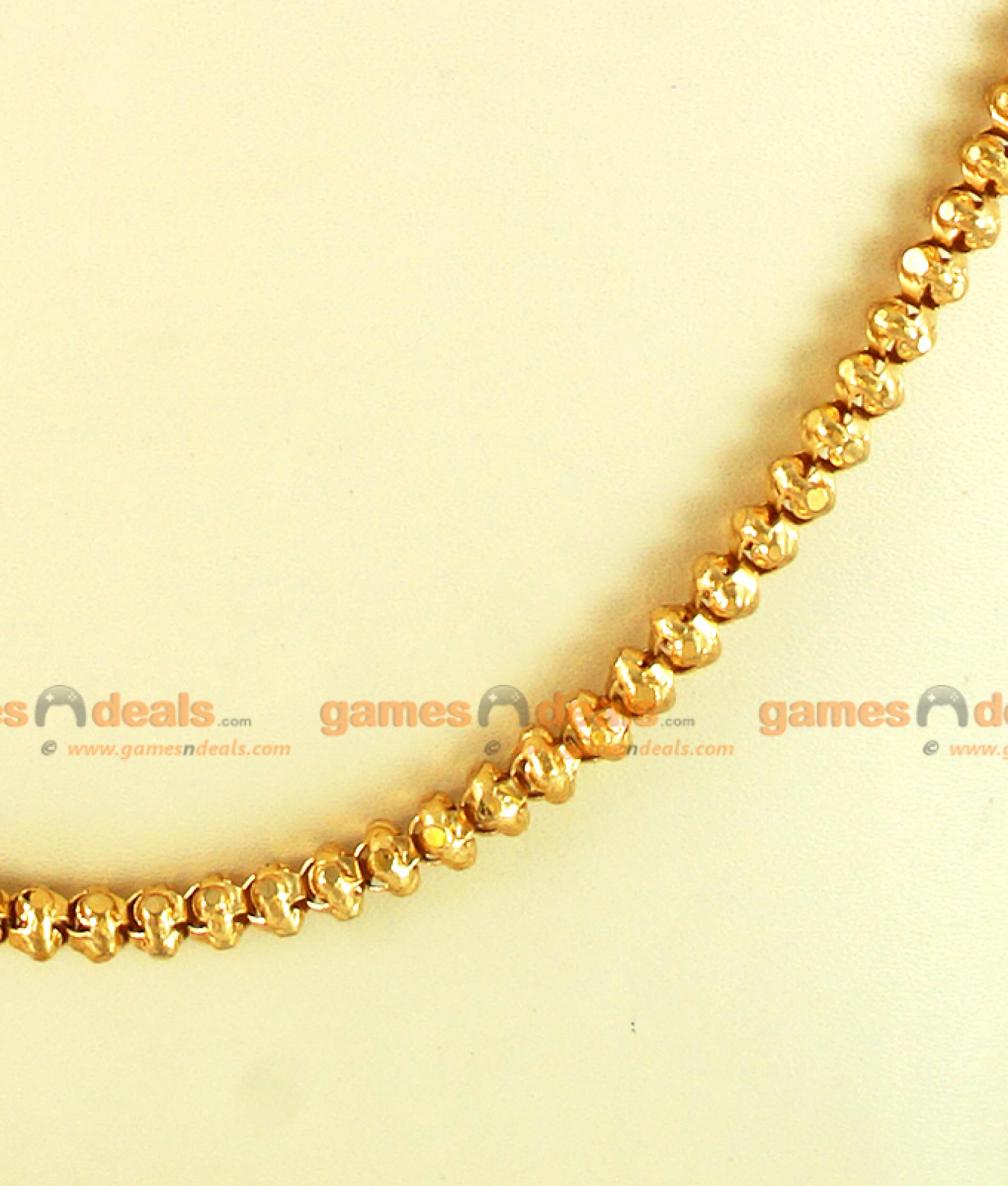 CKMN01 One gm Chidambaram Gold Plated Jewelry Traditional Kerala Mani Model