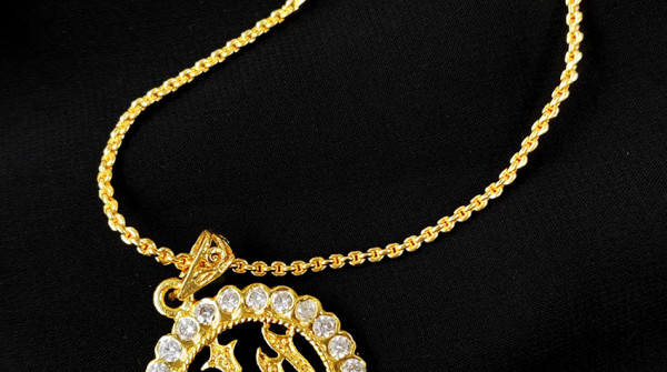 Beautiful White Stone Allah Name Pendant for Daily Use