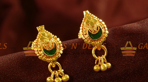 ER475 - Daily Wear Ennamel Small Thodu Imitation Guarantee Ear Rings ...
