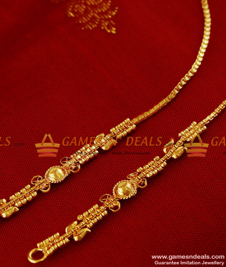 MATT05 - Gold Plated Traditional Side Maattal Oval Design Imitation ...
