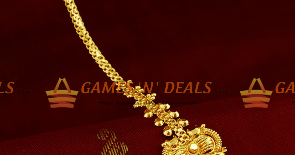 NCHT11 - Small Plain Nethi Chutti Design South Indian Imitation Jewelry ...