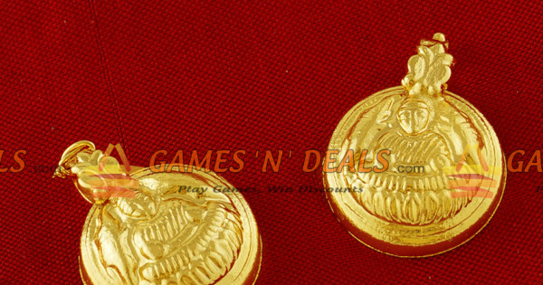 THAL14 Gold Plated Imitation Jewelry Thali Lakshmi Pottu Set Design For ...