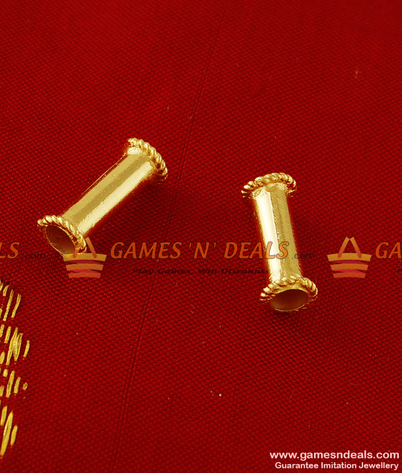 THAL19 Gold Plated Imitation Jewelry Thali Naanal Pipe Set Design For ...